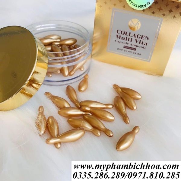 VIÊN BÔI JM COLLAGEN MULTI VITA CAPSULE AMPOL