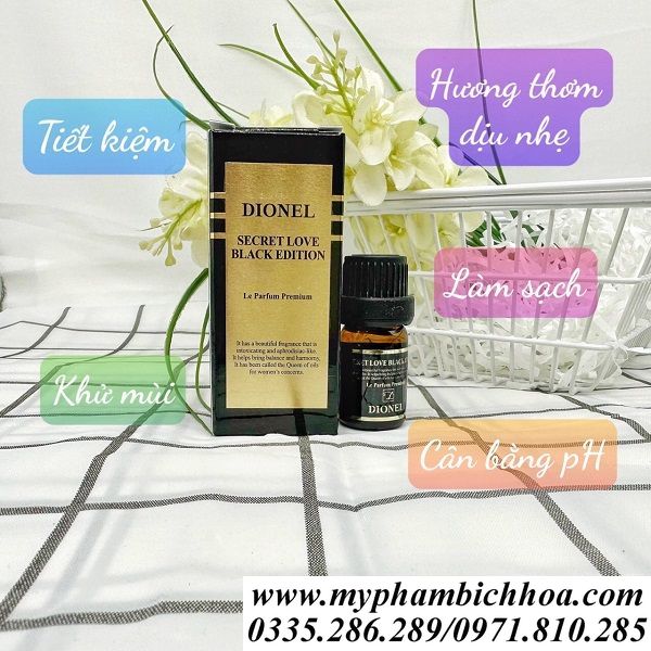NƯỚC HOA VÙNG KÍN DIONEL SECRET LOVE BLACK EDITION HÀN QUỐC - Mỹ phẩm ...